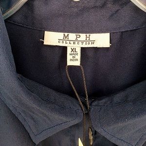 M.P.H. | Dresses | Mph Collection Navy Jumper Style Dress | Poshmark